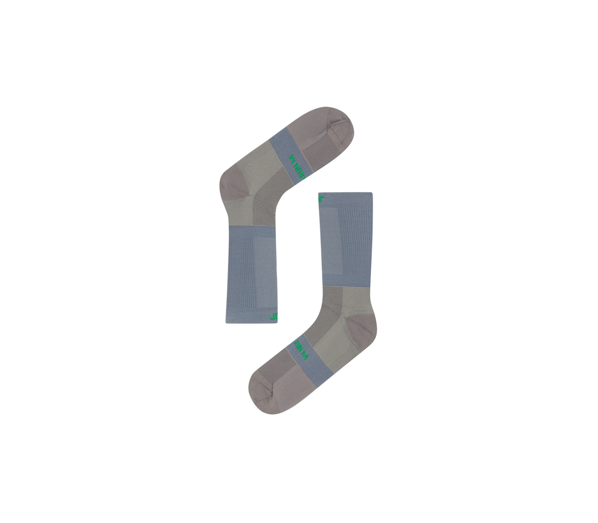 Crew Sock | Blue/Grey – SOAR Running