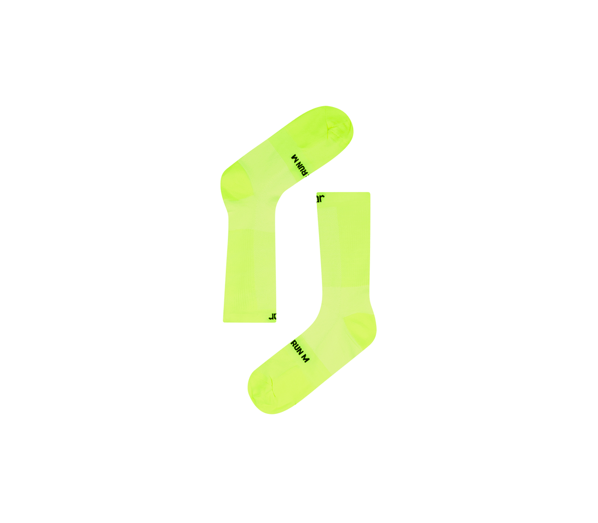 Crew Sock | Fluro Yellow – SOAR Running