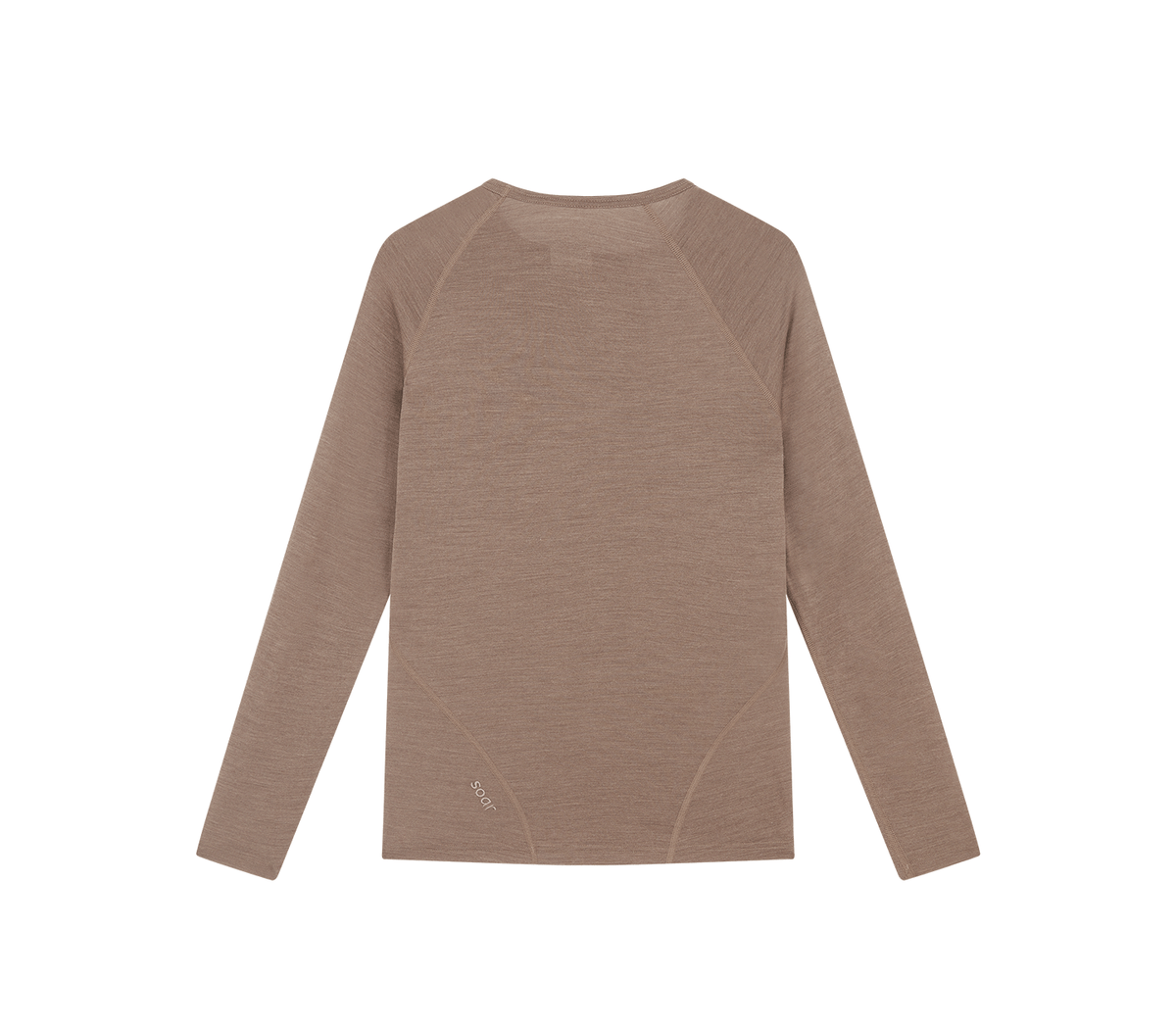 Women's L/S Merino & Silk Base Layer | Deep Taupe – SOAR Running
