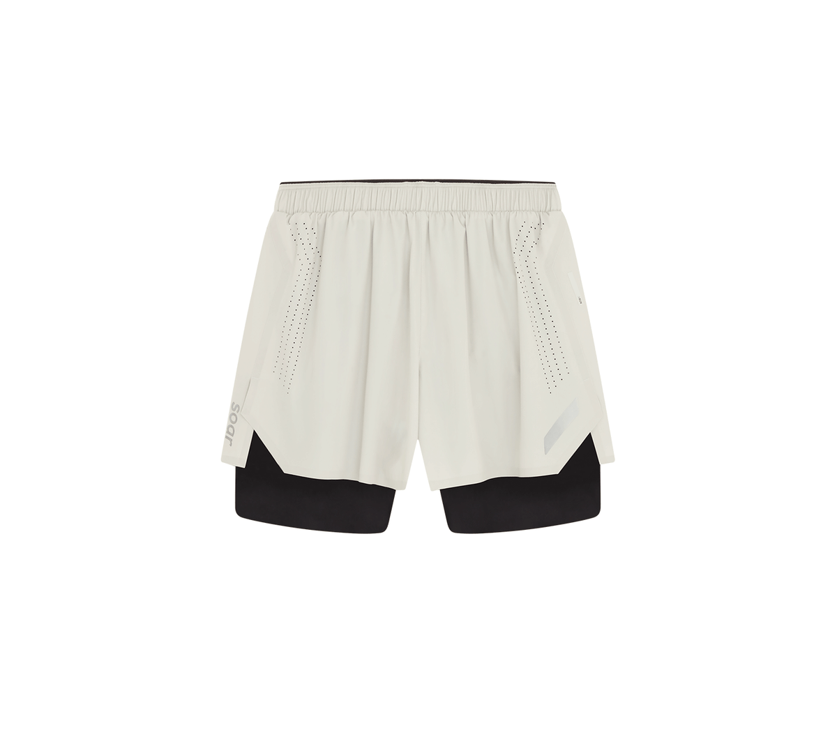 Men's Dual Run Shorts | Light Grey – SOAR Running