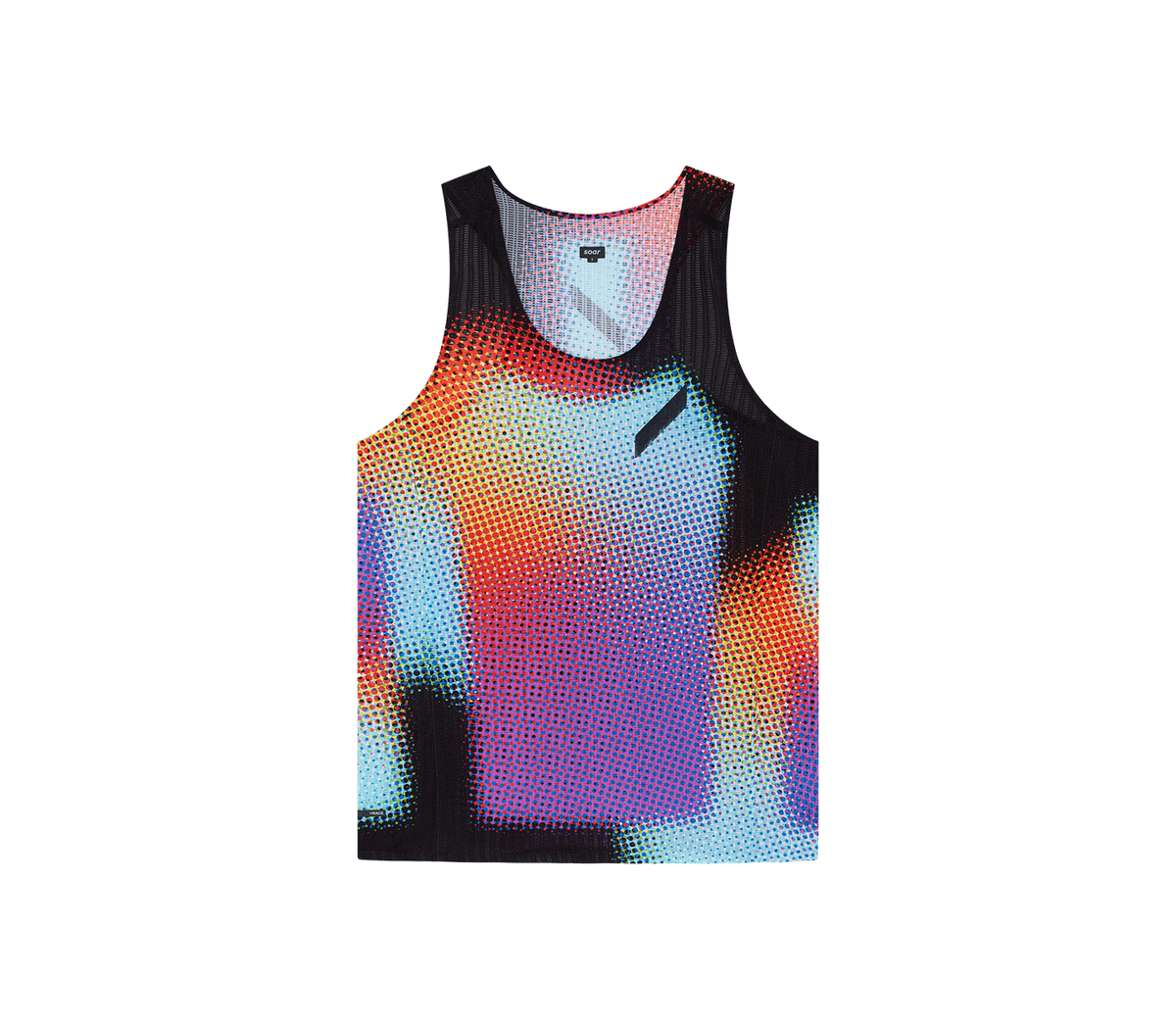 Men's Race Vest | Black Rainbow Dot – SOAR Running